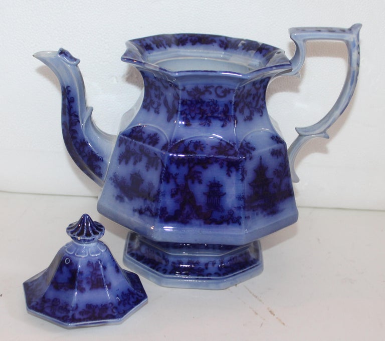 Flo-Blue Collection of 9 Piece Matching "Formosa" Tea Set For Sale at ...