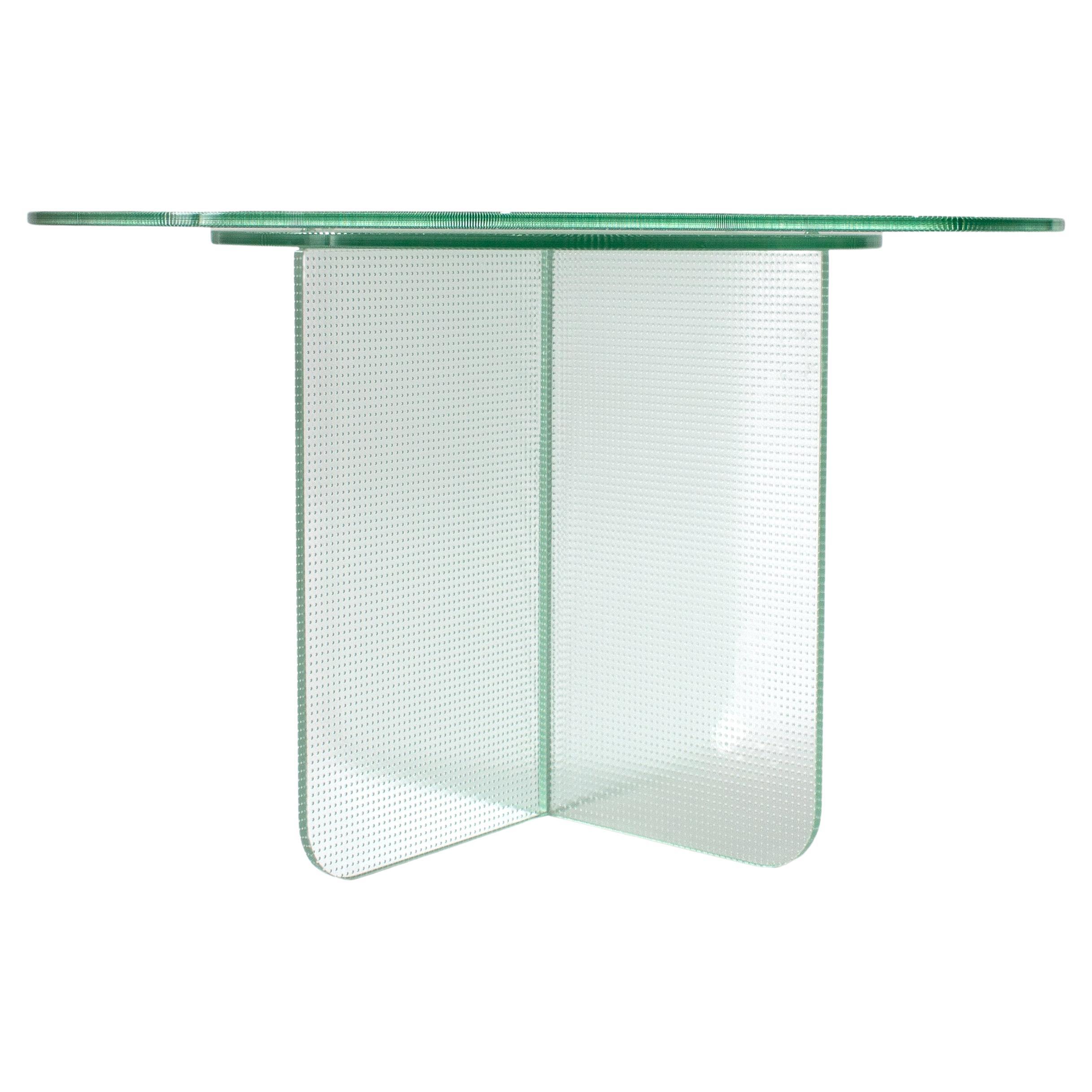 Float Coffee Table in Toughened Textured Glass by Dean Norton For Sale ...