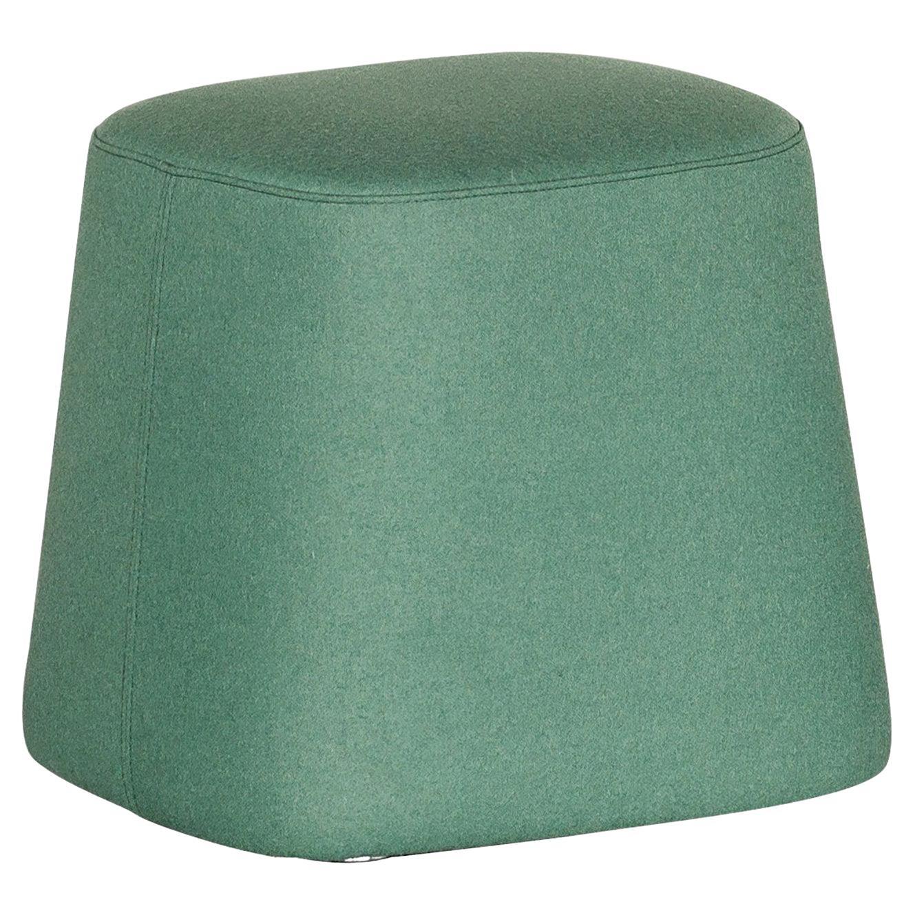 Vitra Polder Ottoman in Green by Hella Jongerius For Sale at 1stDibs