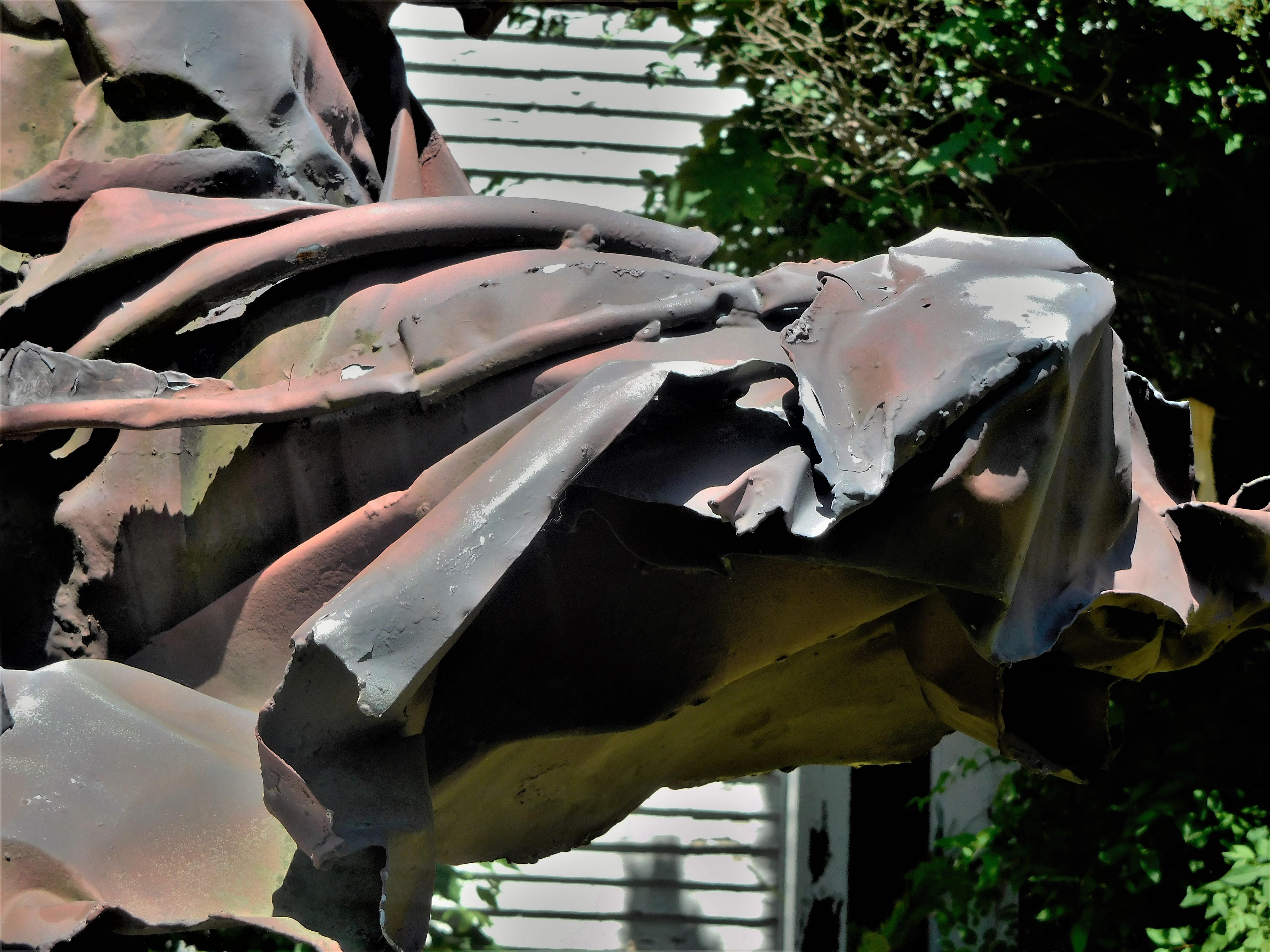 Floating Angel, Expressionist Figurative Lawn Sculpture by Judith Brown ...