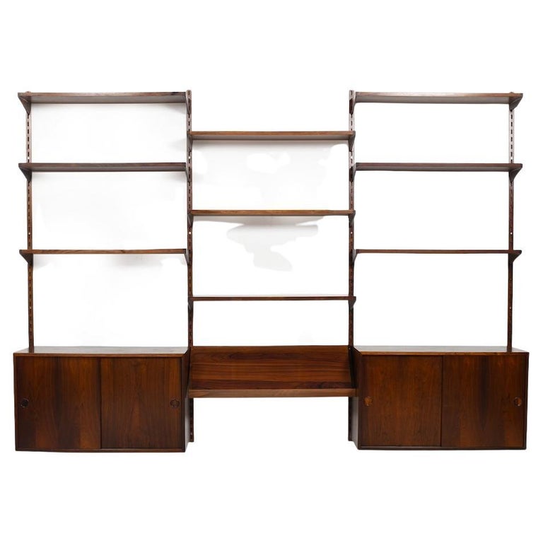 Floating Wall System by Kai Kristiansen for Feldballes Møbelfabrik 1960 ...