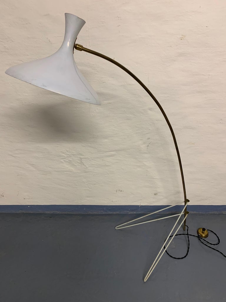 Floor Lamp by Louis Kalff For Sale at 1stDibs
