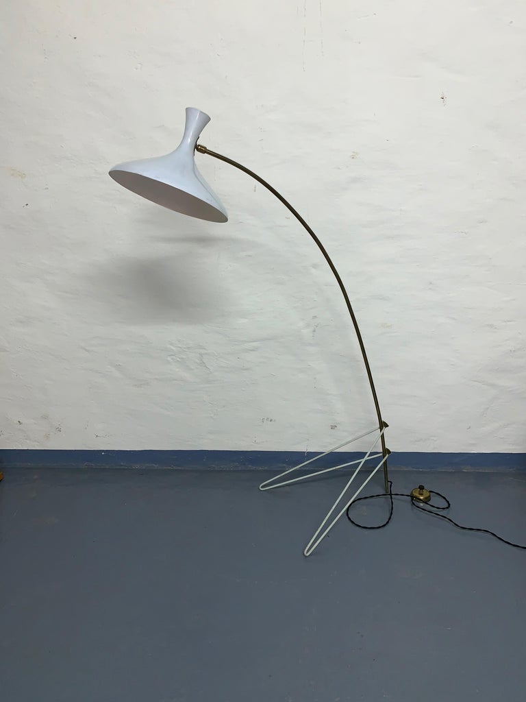 Floor Lamp by Louis Kalff For Sale at 1stDibs