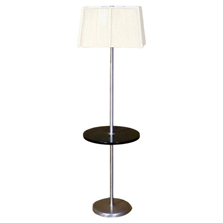Floor Lamp by Nessen Studio W/ Table For Sale at 1stDibs
