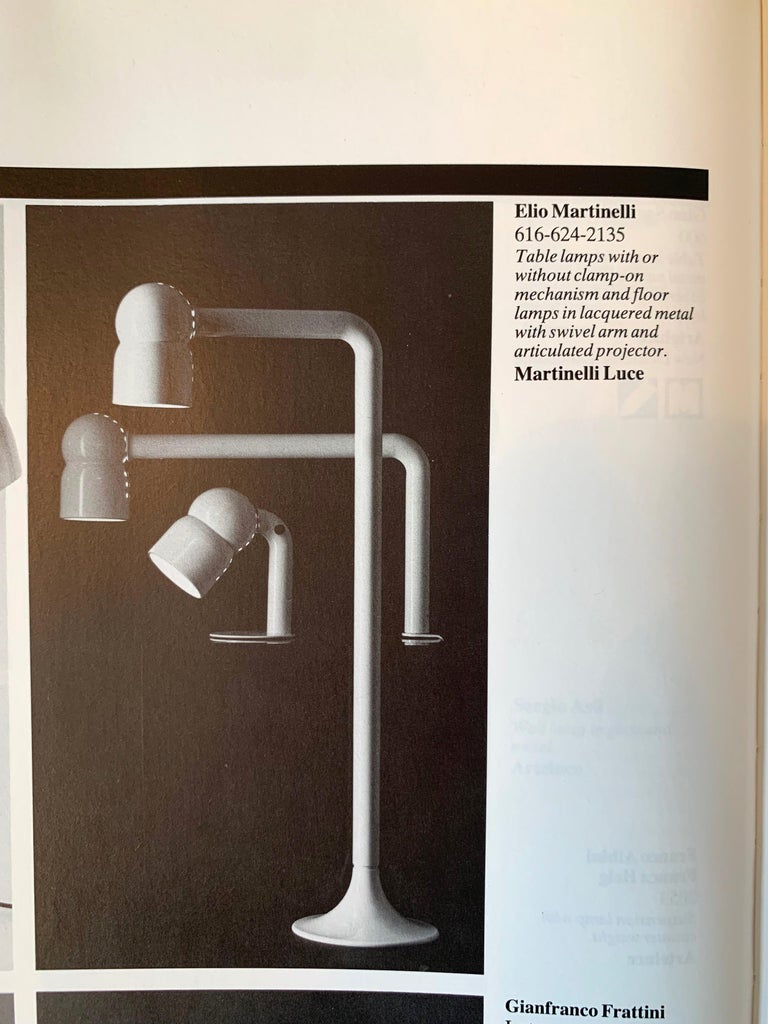 Floor Lamp, Designed by Elio Martinelli, Manufactured by Martinelli ...