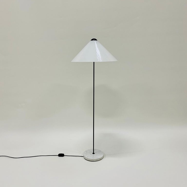 Floor Lamp "Snow" by Vico Magistretti for Oluce, Italy, 1970s For Sale ...