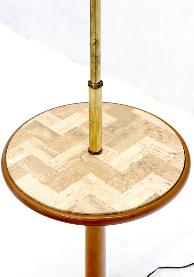 Floor Lamp with Built in Side Table For Sale at 1stDibs | table built ...