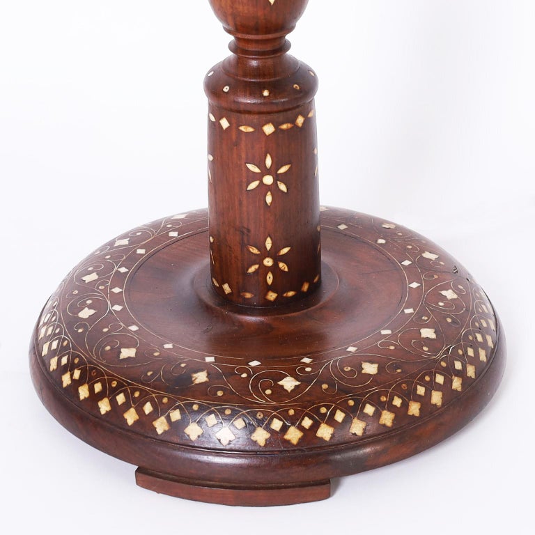 Floor Lamp with Inlaid Bone For Sale at 1stDibs