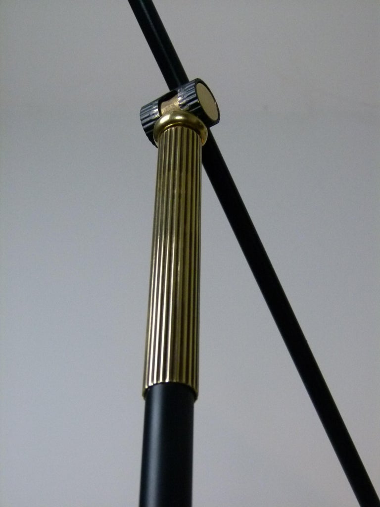 Floor Lamp with Pendulum, Counter-Weight and Patella by Maison Lunel at ...