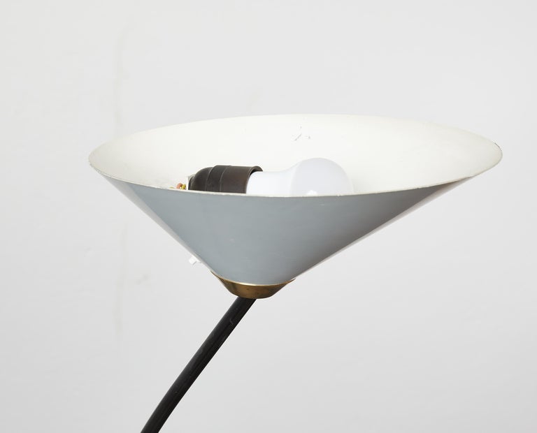 Floor Lamp with Two Arms in the Style of Carl Moor, BAG Turgi ...