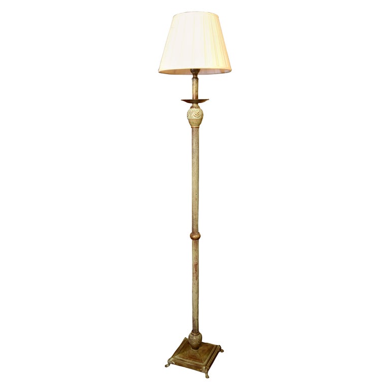 Floor Lamp 'Without Shade', Patinated Bronze at 1stDibs | floor lamps ...