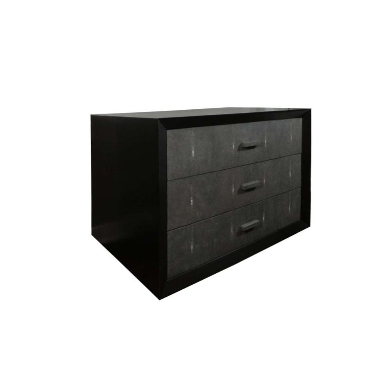 Floor Sample Sale, Shagreen and Lacquer Chest of Drawers For Sale at ...