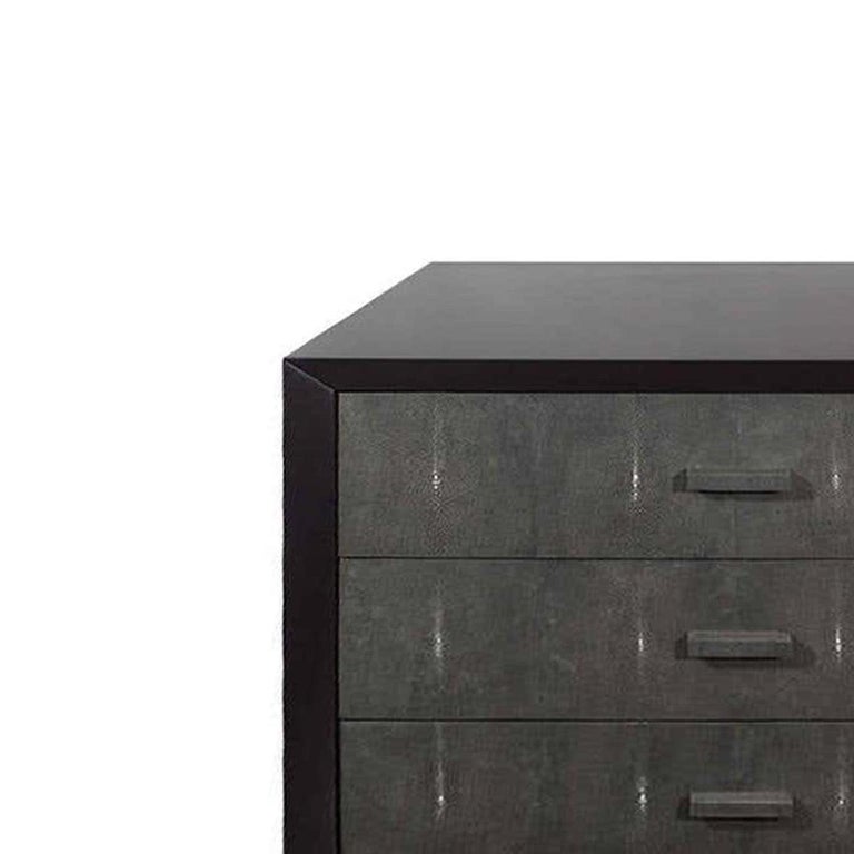 Floor Sample Sale, Shagreen and Lacquer Chest of Drawers For Sale at ...