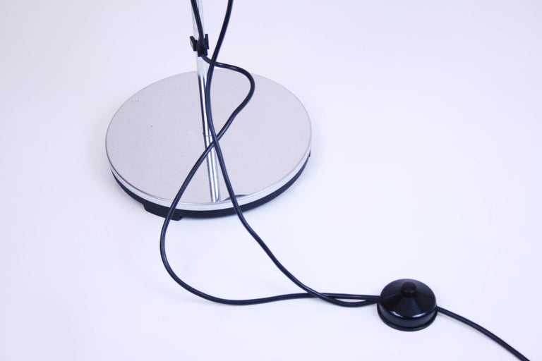 Floorlamp in Bauhaus Style with Cuboid Shades in the Manner of Koch and ...