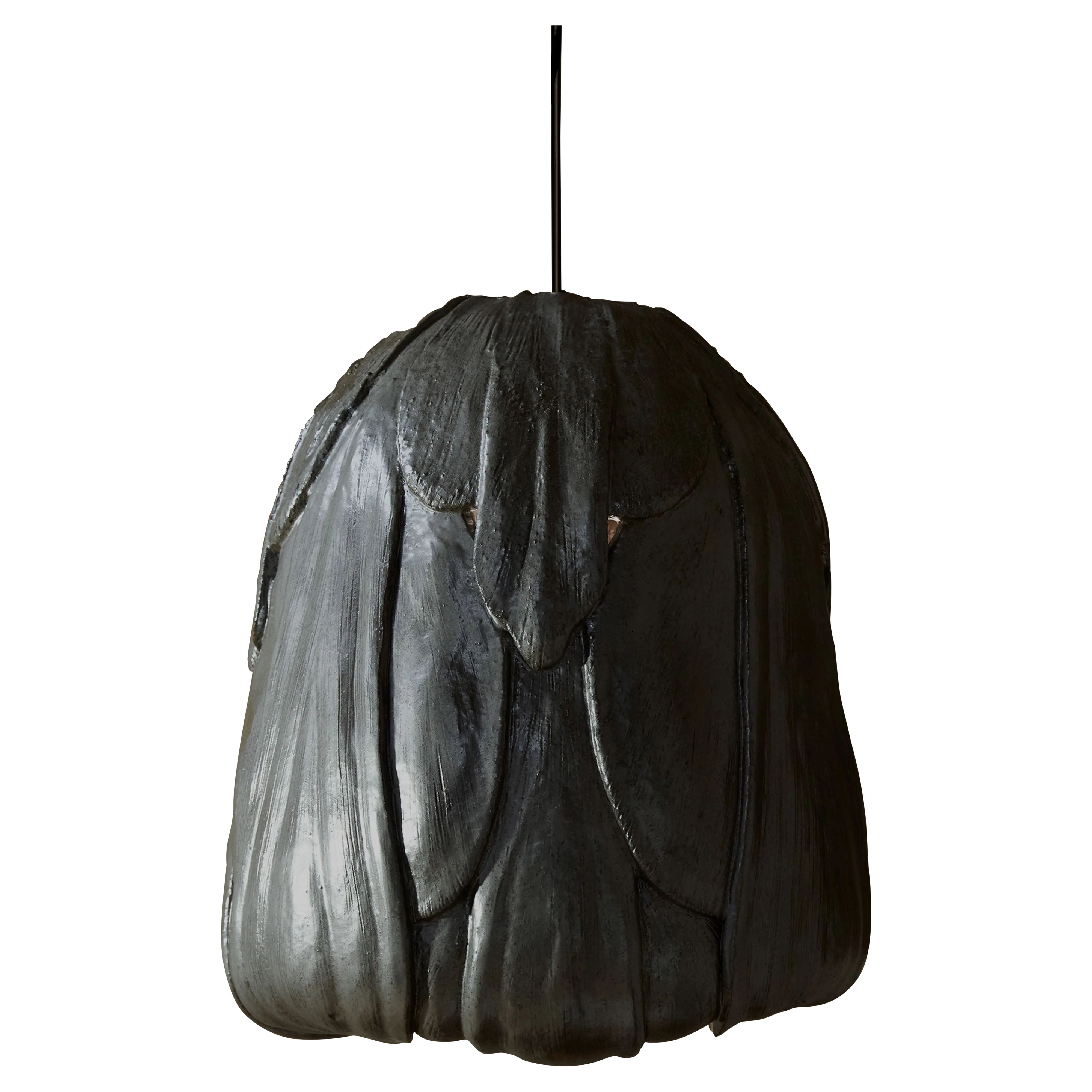 Zemlia Stupa Ceiling Large Ceramic Pendant Lamp by Makhno For Sale at ...