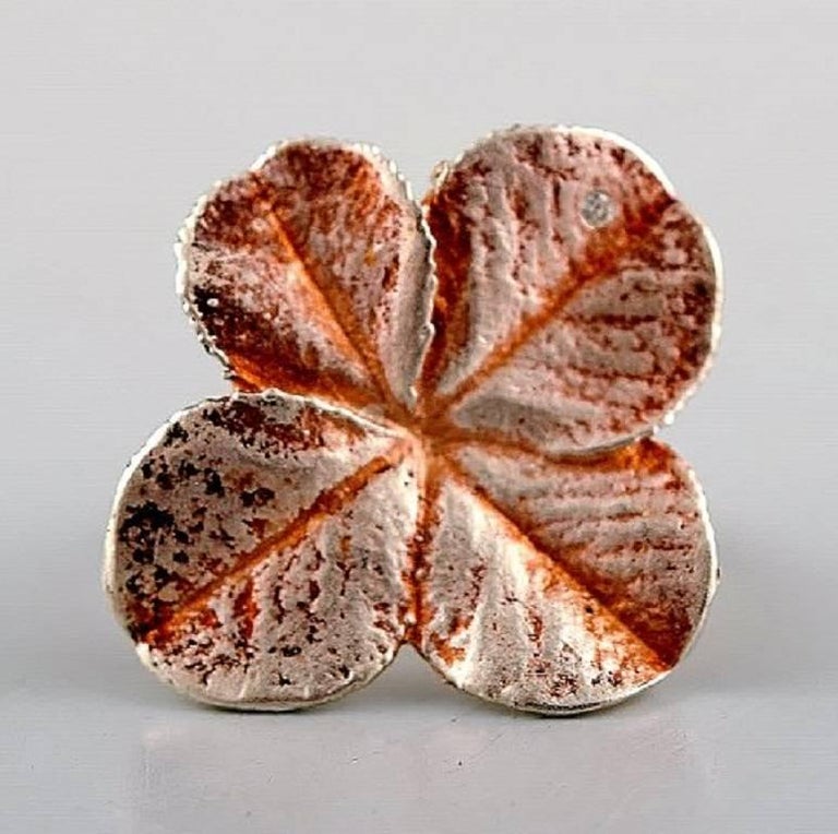 Flora Danica Jewellery, Two Rings of Sterling Silver, Gold-Plated For ...