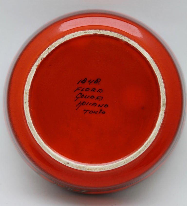 Flora, Gouda Signed Designs from the 'Tokyo' Series 'NL, 1968 For Sale ...