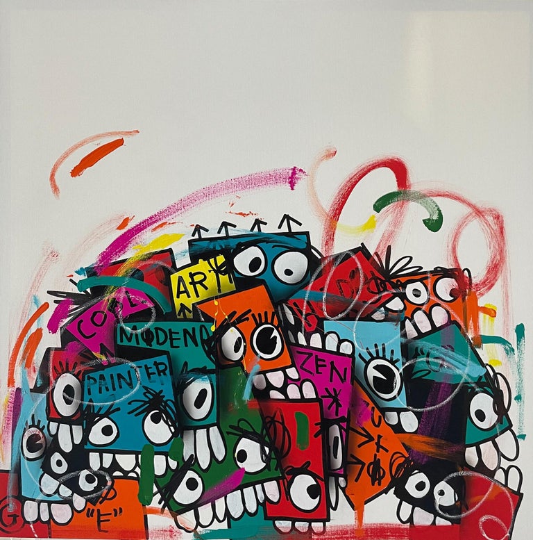 Flore - Modern Painter For Sale at 1stDibs