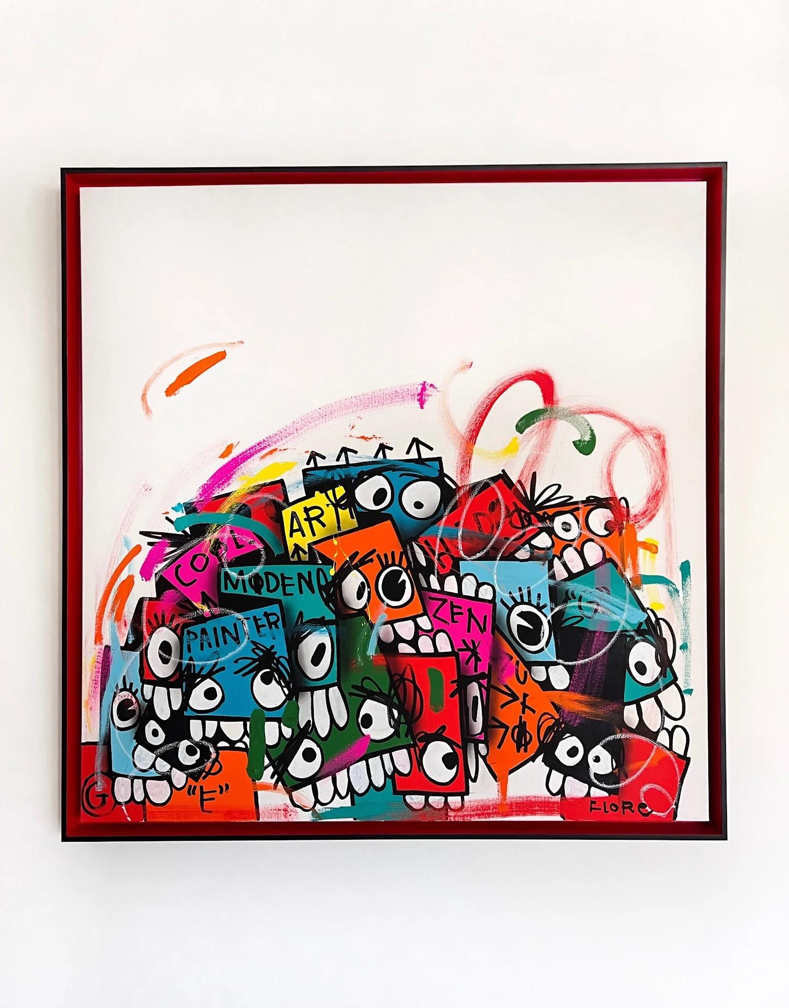Helen Weber - Large Fabric Collage Tapestry For Sale at 1stDibs | helen ...