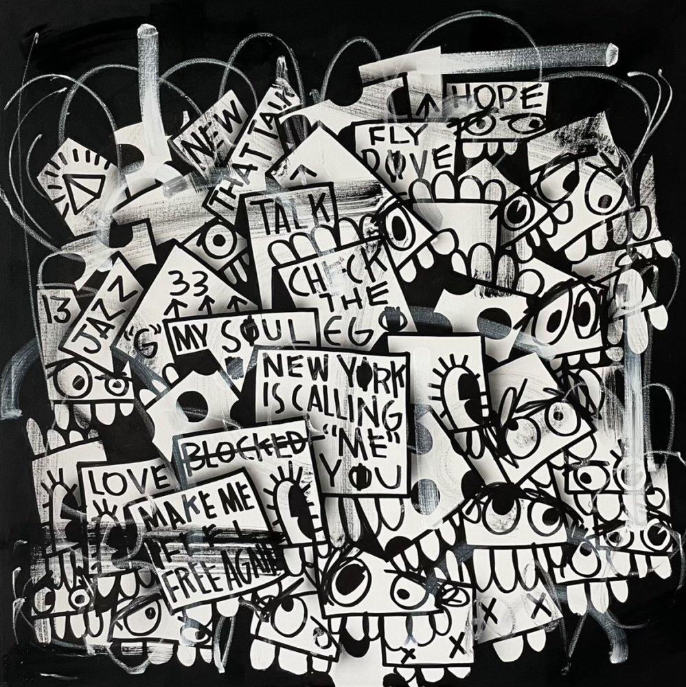 Flore - Modern Painter For Sale at 1stDibs