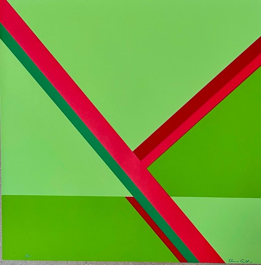 Florence Arnold - Florence Arnold Untitled Colored Screenprint For Sale ...