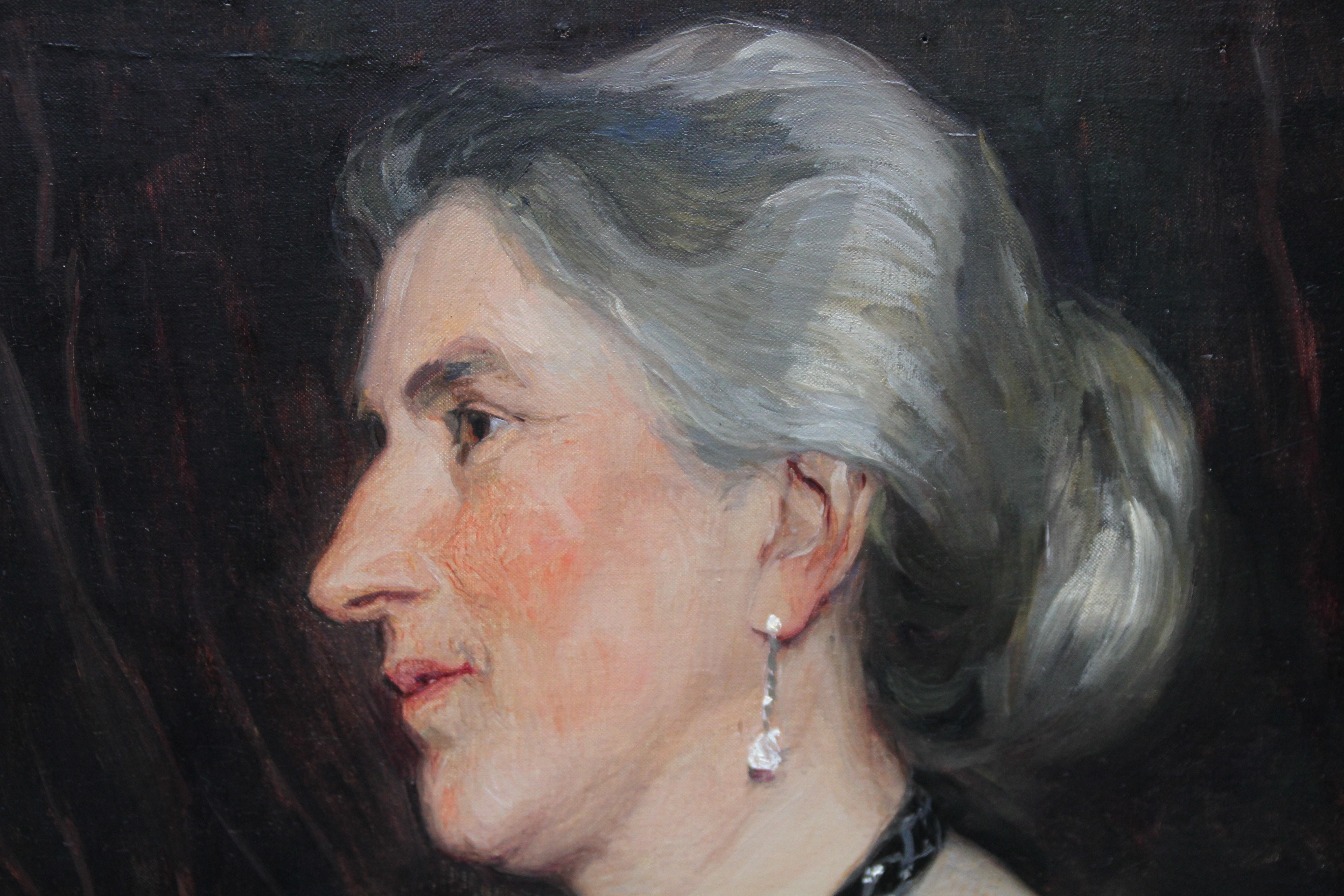 Florence Kate Upton - Portrait of a Lady - British Impressionist 1900 ...