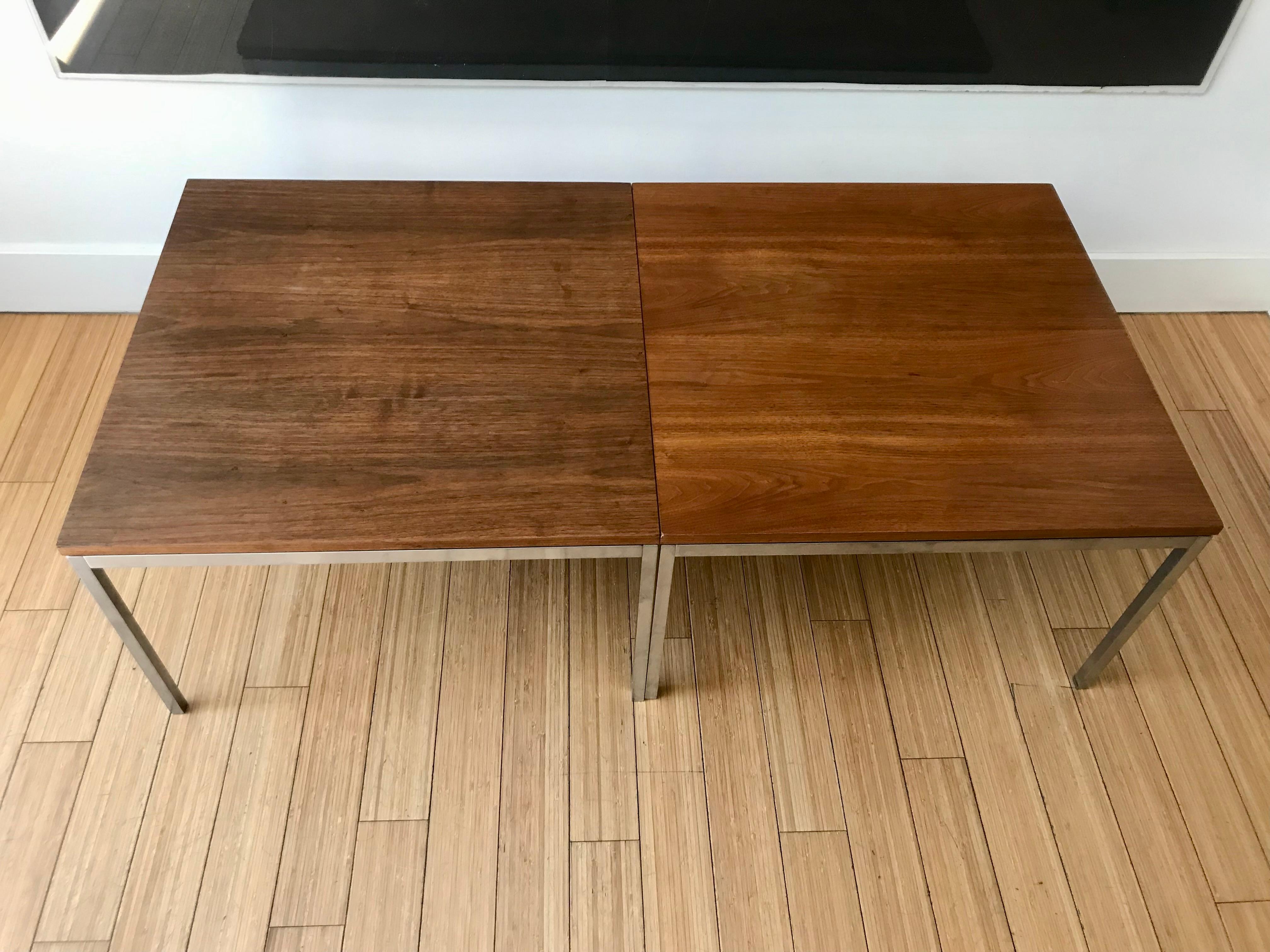 Florence Knoll Architectural Occasional Tables, 1960s For Sale at 1stDibs