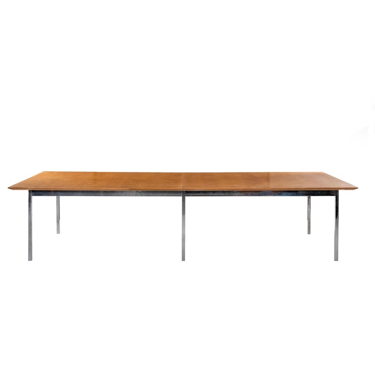 Florence Knoll Conference Table or Dining Table at 1stDibs