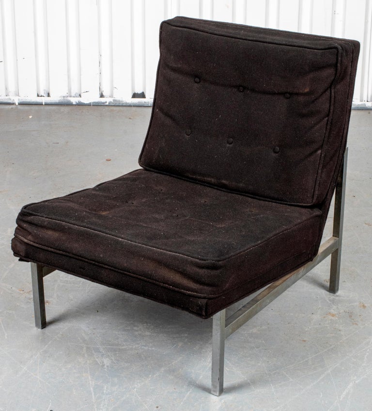 Florence Knoll for Knoll Parallel Bar Side Chair For Sale at 1stDibs ...