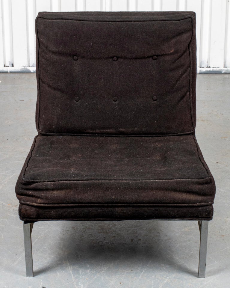 Florence Knoll for Knoll Parallel Bar Side Chair For Sale at 1stDibs ...