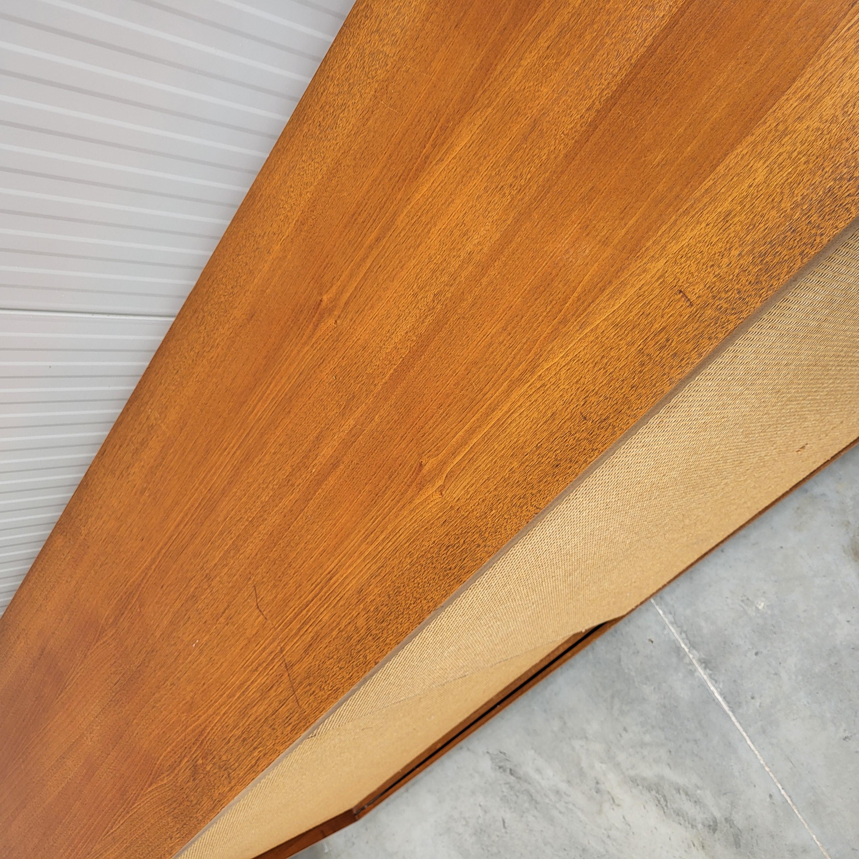 Florence Knoll Seagrass Sideboard by Knoll for Wohnbedarf, 1952 at 1stDibs