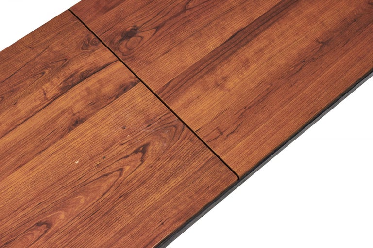 Florence Knoll T-Bar Walnut Laminate Coffee / Cocktail Table For Sale ...