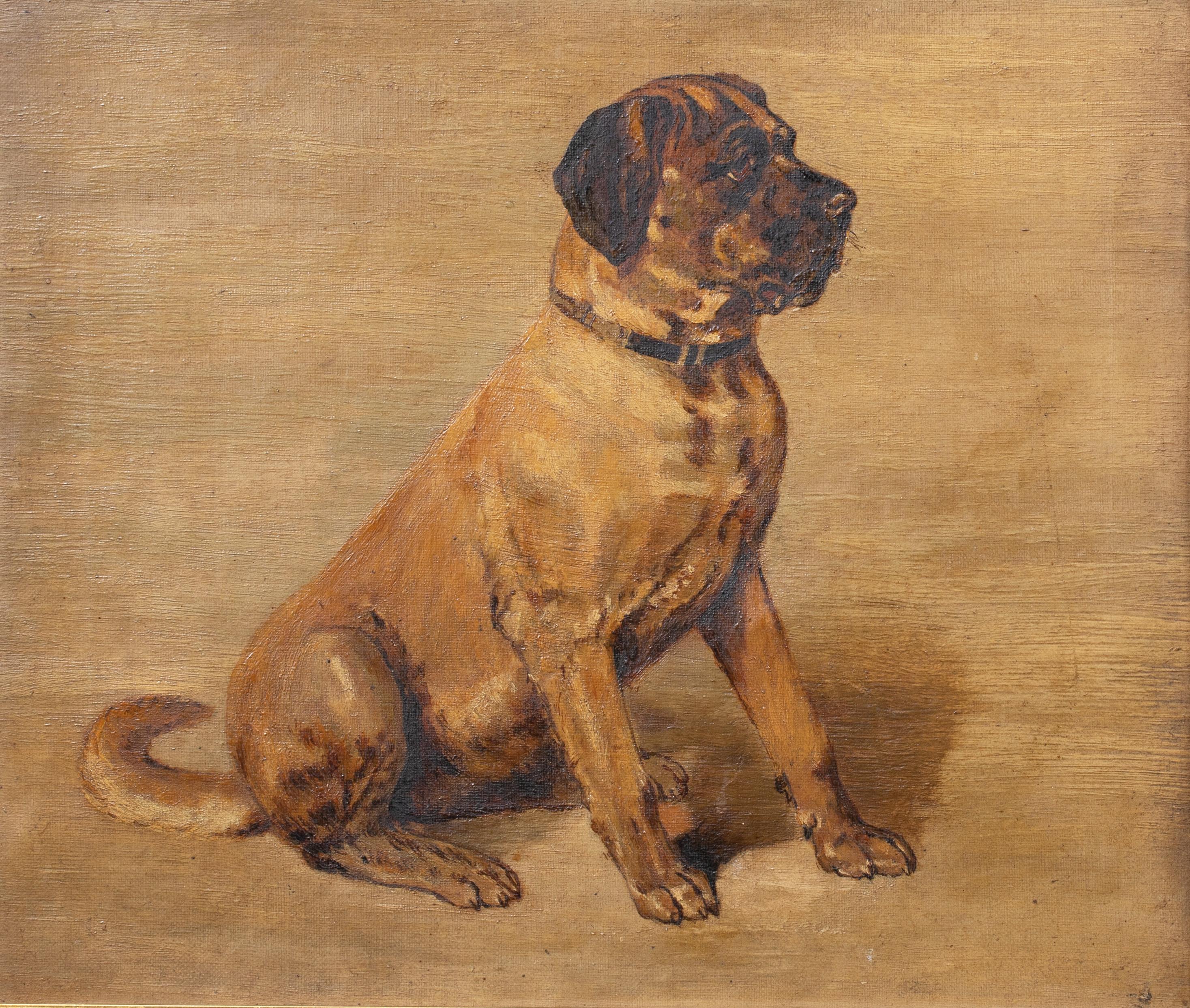 Florence Mabel Hollams - Horse portrait oil painting of a Bay hunter ...