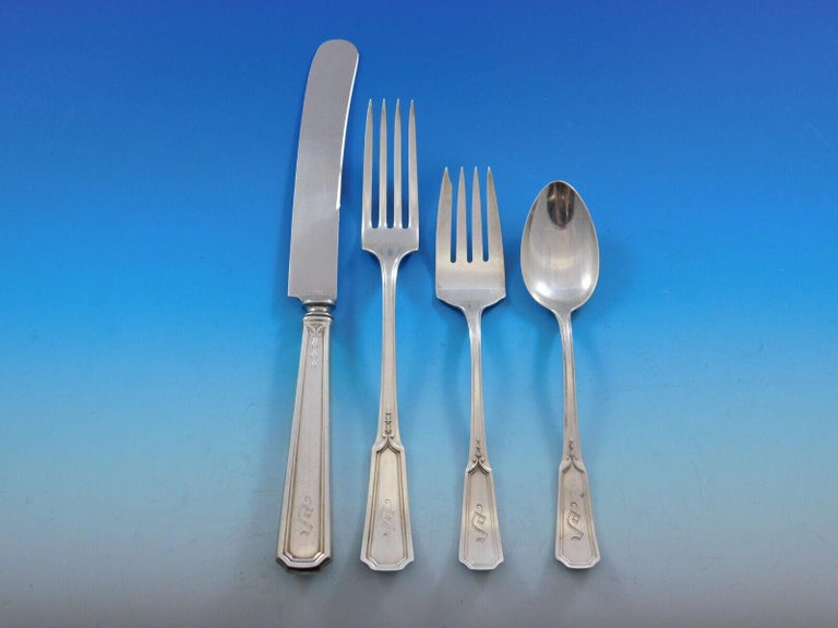 Florence Nightingale by Alvin Sterling Silver Flatware Set 68 Pcs S ...