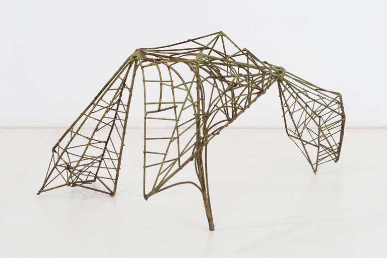 Florence Resnikoff Welded Steel Sculpture For Sale at 1stDibs