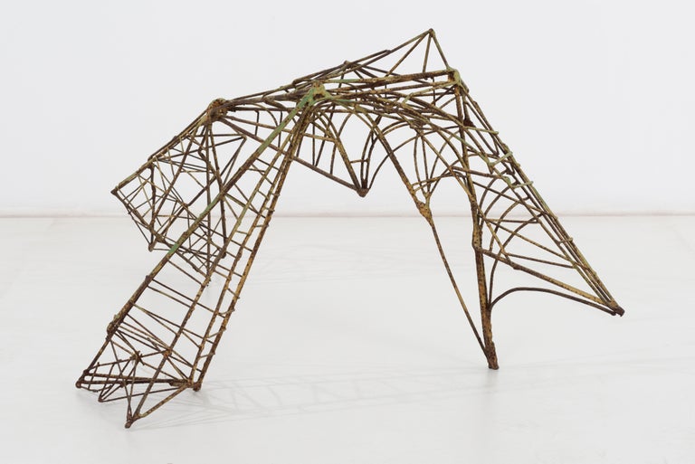 Florence Resnikoff Welded Steel Sculpture For Sale at 1stDibs