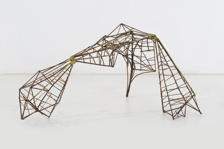 Florence Resnikoff Welded Steel Sculpture For Sale at 1stDibs