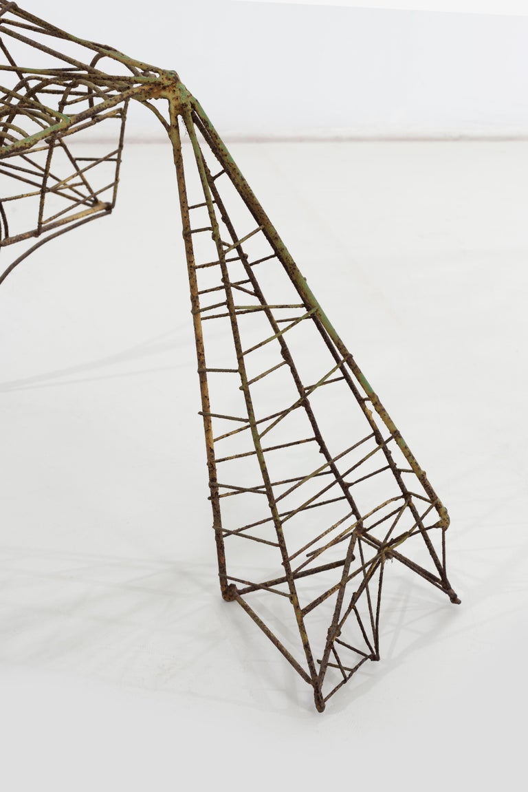 Florence Resnikoff Welded Steel Sculpture For Sale at 1stDibs