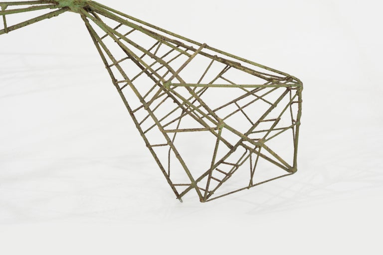 Florence Resnikoff Welded Steel Sculpture For Sale at 1stDibs