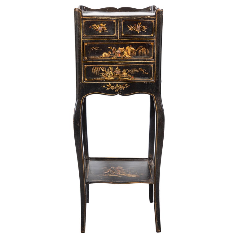 Florentine, Chinoiserie Side Table For Sale at 1stDibs