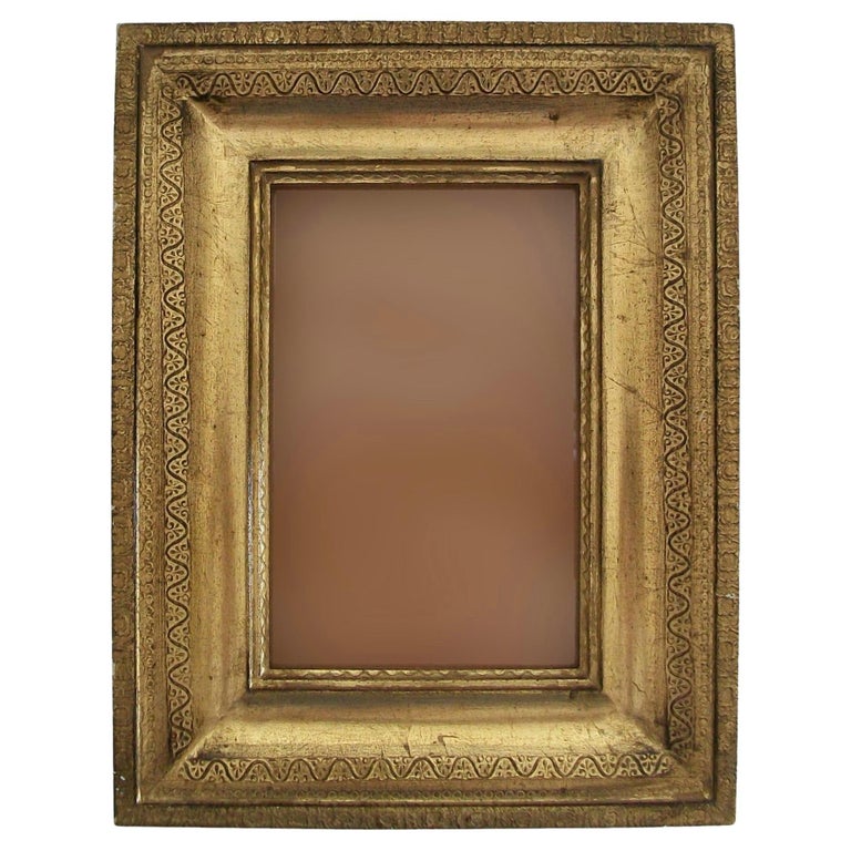 Florentine Hand Crafted Gilt Wood Photo Frame - 4" x 6" - Italy - 21st ...