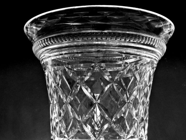 Florentine Renaissance Style Huge Italian Cut And Ground Crystal Medici ...