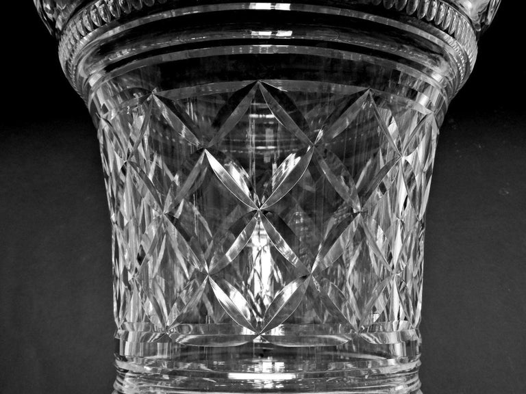 Florentine Renaissance Style Huge Italian Cut And Ground Crystal Medici ...