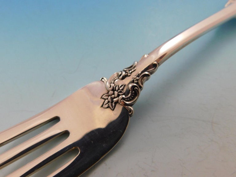 Florentine Scroll by Lunt Sterling Silver Flatware Service for 12 Set ...