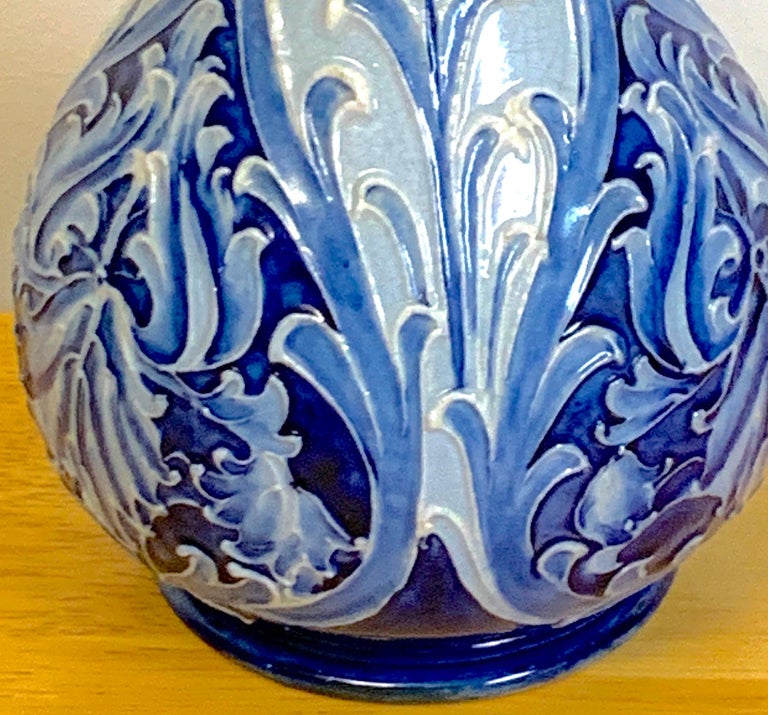 Florian Ware, Art Nouveau Long Neck Vase by William Moorcroft For Sale ...