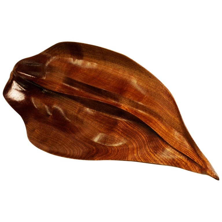 Florimel Organic Bowl in Mahogany For Sale at 1stDibs