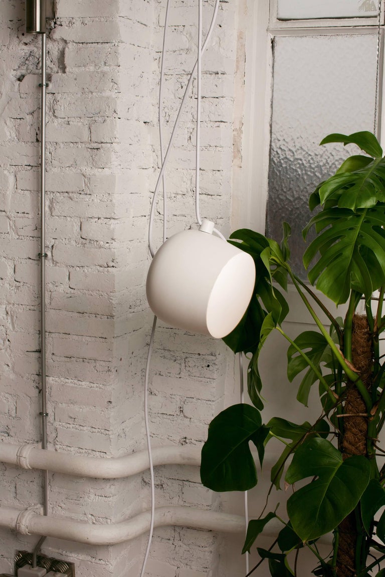 Bouroullec Modern White Plug-In Hanging Aim Pendant Light for FLOS, in ...
