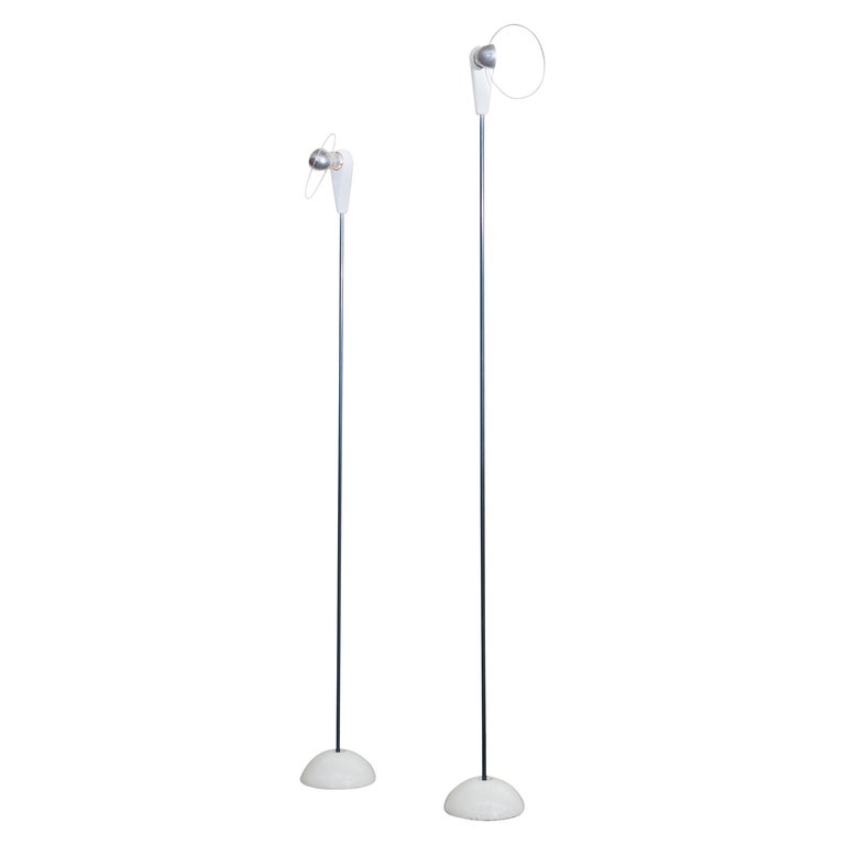 Flos 'Bip-Bip' Floor Lamps by Achille Castiglioni at 1stDibs