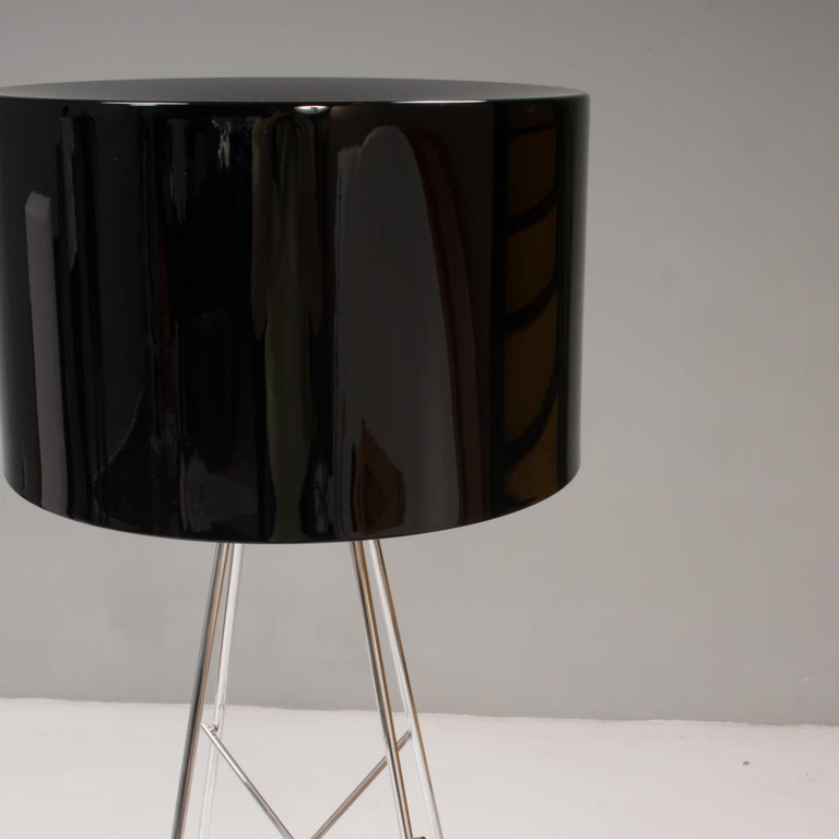 Flos by Rodolfo Dordoni Black and Chrome Ray Table Lamp For Sale at 1stDibs