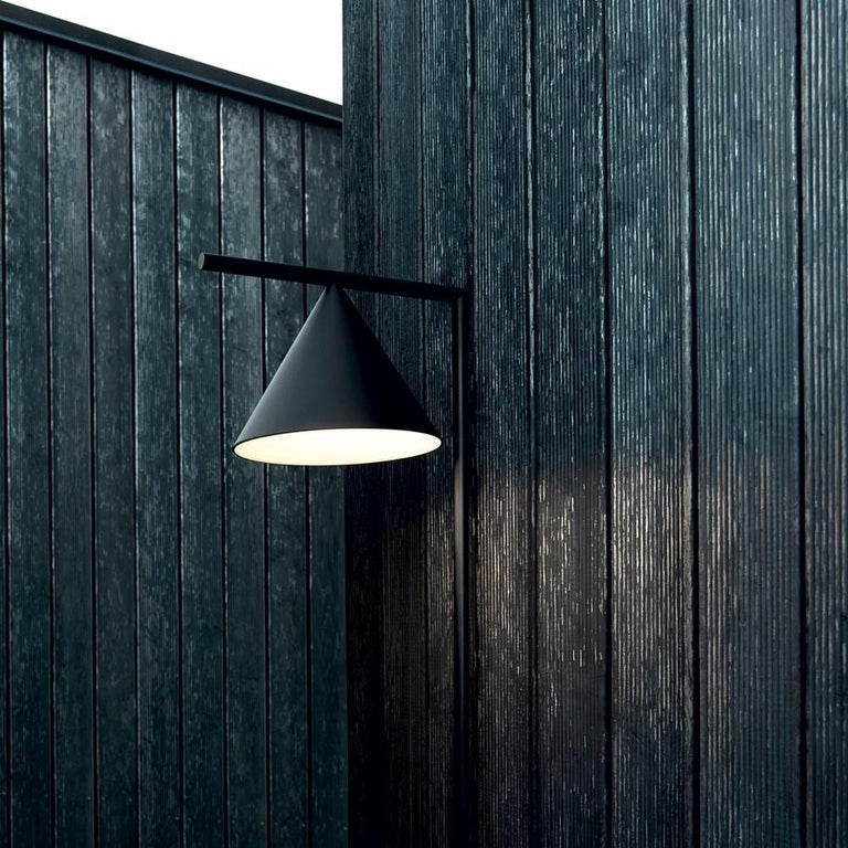 Flos Captain Flint 2700K Outdoor Floor Lamp in Red Burgundy For Sale at ...